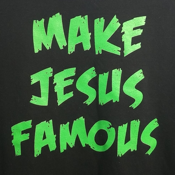 Gildan | Shirts | Make Jesus Famous Mens Small Tee | Poshmark
